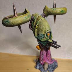 3D printable Plaguewing Anti-Personnel Attack Drone • made with ...