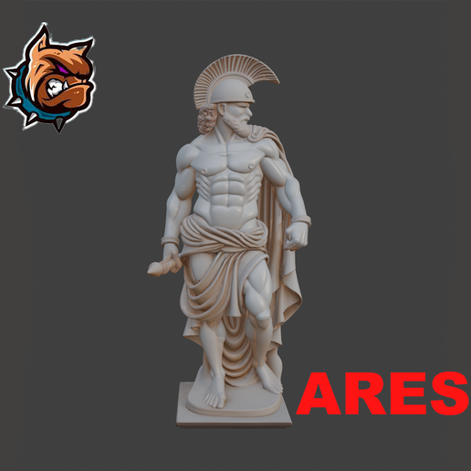 🇬🇷 ARES・ STL File for 3D printing・Cults