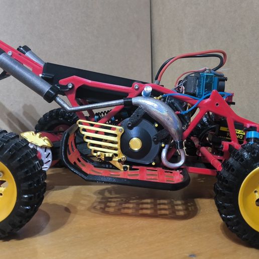 🚗 QUAD / ATV YAMAHA BANSHEE 350 RC・ STL File for 3D printing・Cults
