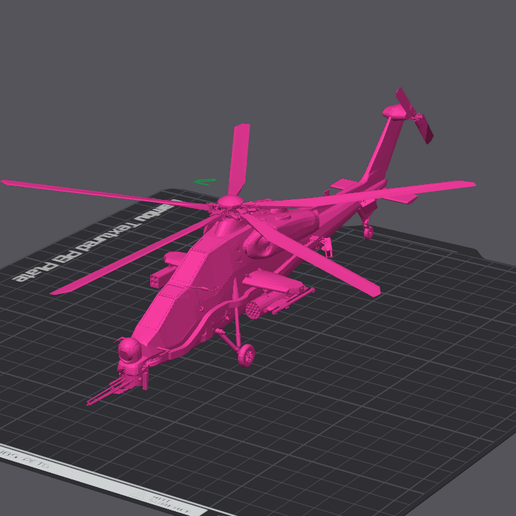 🚁 ATAK 1 Helicopter Türkiye・ STL File for 3D printing・Cults