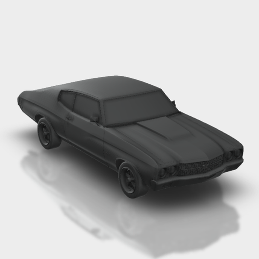 🚙 Chevrolet Chevelle SS 1970・ 3D File for 3D printing・Cults