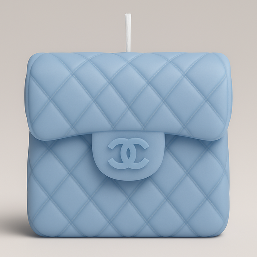 👜 CHANEL HANDBAG - CANDLE CHANEL - CHANEL CANDLE HANDBAG・ STL File for ...