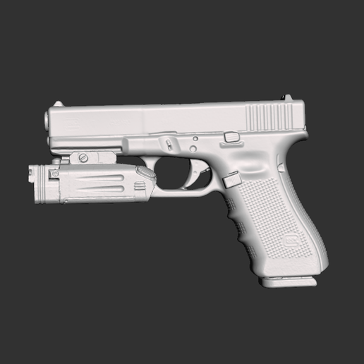 🔫 Glock 17 Gen4 Bundle 32 PCS Pack Real Size Scan 3D Gun Mold・ STL File ...