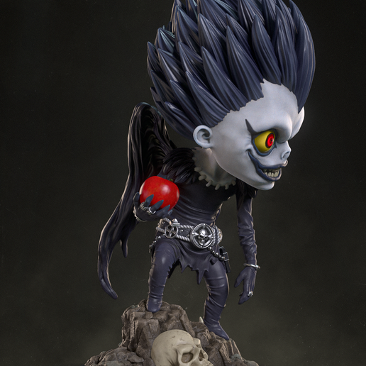 💬 Ryuk - Death Note - Chibi・ 3D File for 3D printing・Cults