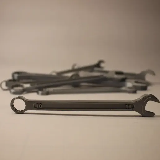 🔧 Wrench set - 8mm-19mm・ 3D File for 3D printing・Cults