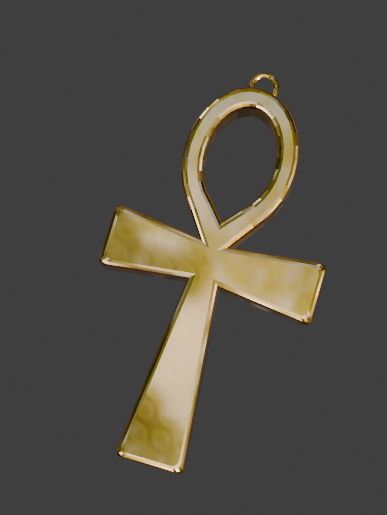 Ankh cross・ STL File for 3D printing・Cults