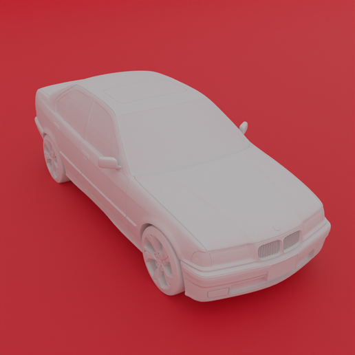 STL file BMW E36 🚗 (OBJ)・3D print design to download・Cults
