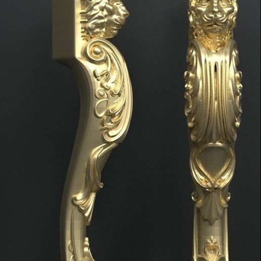 🦁 lion leg・Free STL File for 3D printing and CNC machining - Laser ...
