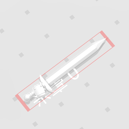 🗡️ Left-hand Sword (Vector) for Space Marines・Free STL File for 3D ...