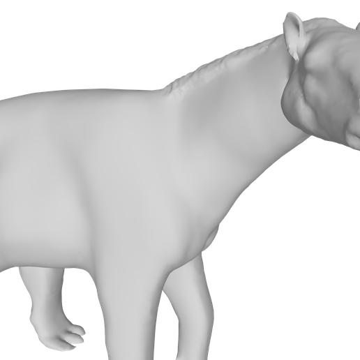 🦖 moropus・Free OBJ File for 3D printing・Cults