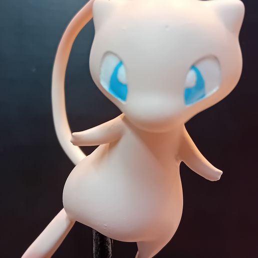 3D printable Pokemon - Mew with 2 poses・Cults