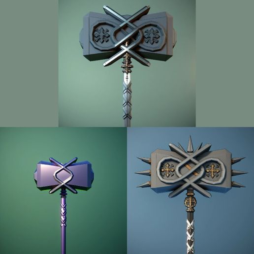 STL file Hammer Armor Pack - STL Printable 🔨 ・Model to download and 3D ...