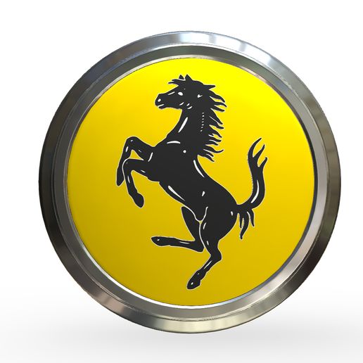 printable ferrari logo