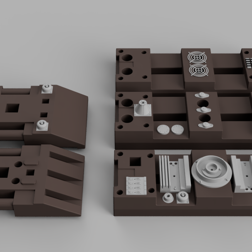 🤖 Galaxy's Edge Droid Cleaning Area Wall Panel Greeblies・ 3D File for ...