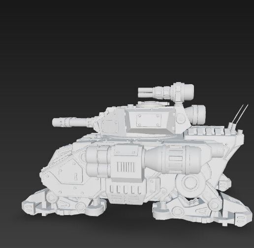 🪖 3D Printable Iron Oath 'Goliath' Heavy Assault Tank – Futuristic ...