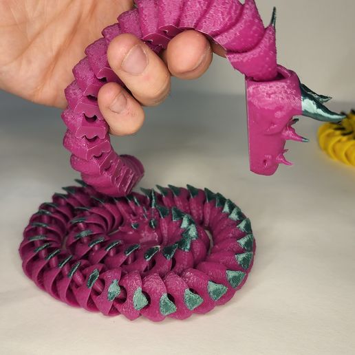 STL file Flexi Snake v2 - SUPER FLEXIBLE 3D PRINTED SNAKE・3D print ... STL file Flexi Snake v2 - SUPER FLEXIBLE 3D PRINTED SNAKE・3D print ...