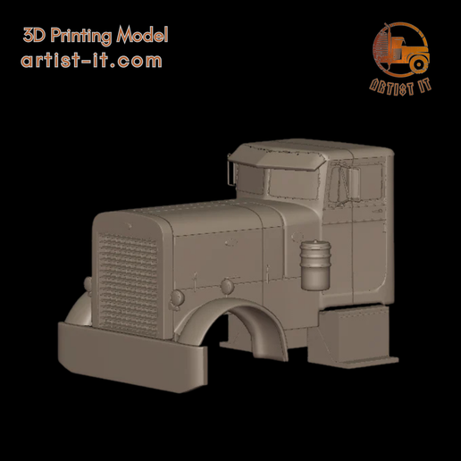 🚚 Peterbilt 281 1954 TRUCK 3D PRINT MODEL・ 3D File for 3D printing and ...