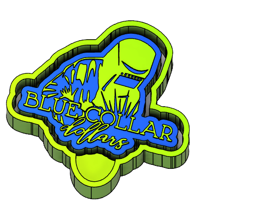 💵 Blue Collar Dollar Welder stl・ STL File for 3D printing・Cults