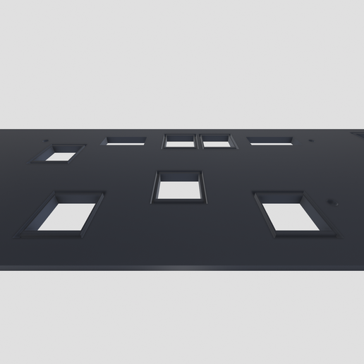 ️ A320 Overhead ELEC Panel・ 3D File for 3D printing・Cults