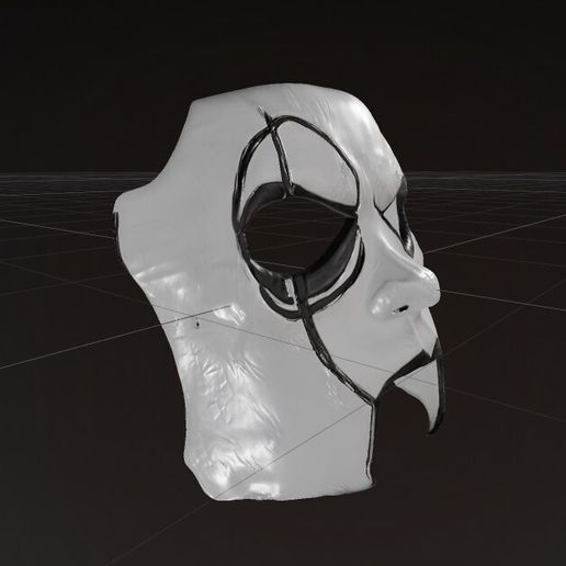 🎃 Slipknot Mask - Jim Root・ OBJ File for 3D printing・Cults