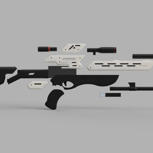 👽 M-97 Viper - Mass Effect - 3D Files・ STL File for ・Cults