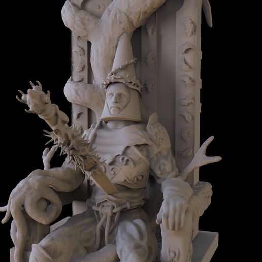 Penitent one on twisted throne fan art - Cults3D 3D Model | 3Drop