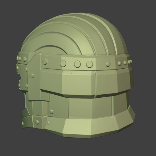 🛡️ Titan Siege Helmet・ STL File for 3D printing・Cults