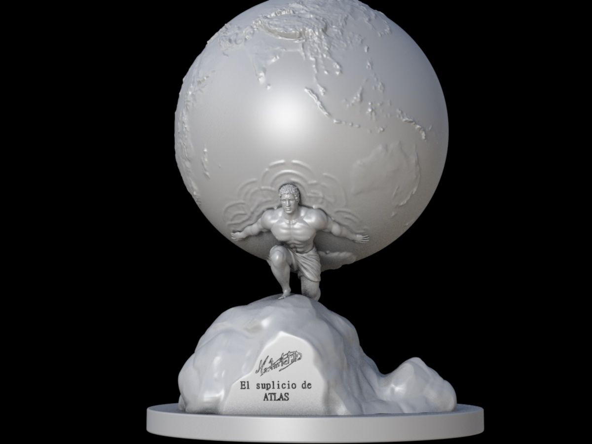 STL file ATLAS・3D printing model to download・Cults