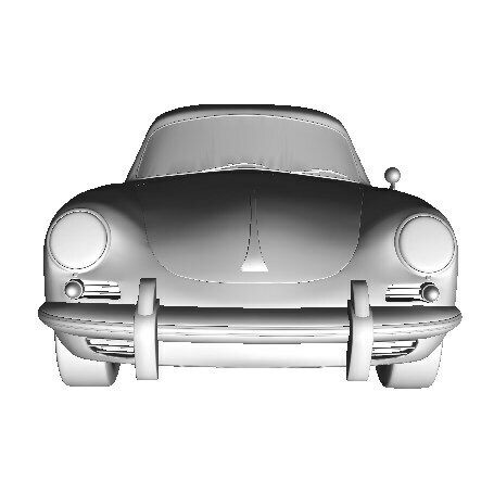 🚗 Porsche 356 C 1965・ STL File for 3D printing・Cults