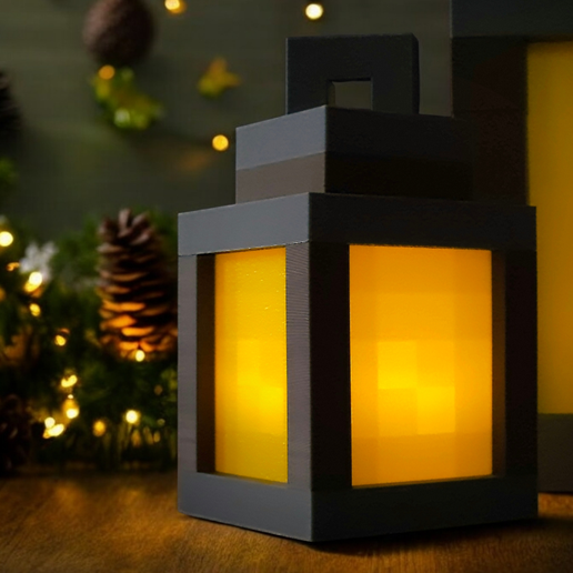 3D file Minecraft Mini Lantern 🏮 ・Template to download and 3D print・Cults