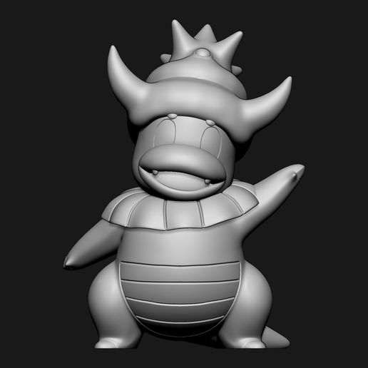 🐉 Pokemon - Slowking with 2 poses・ STL File for ・Cults