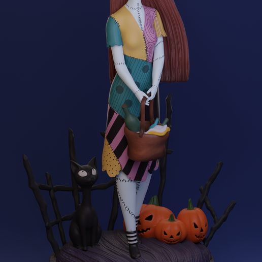 🎄 Sally Nightmare Before Christmas・ STL File for ・Cults