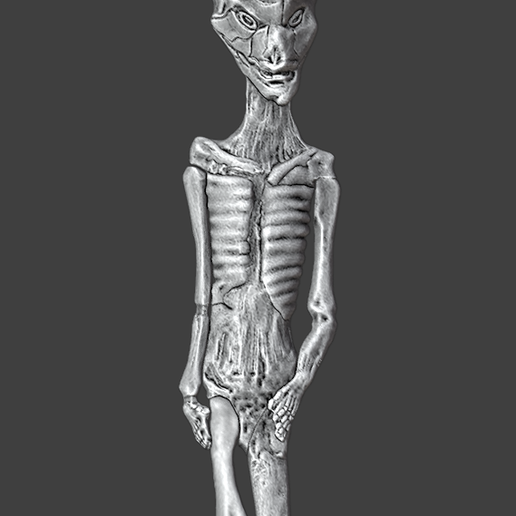 🖨️ Atacama Humanoid - "Ata" 3D Model for Printing・ STL File for 3D ...