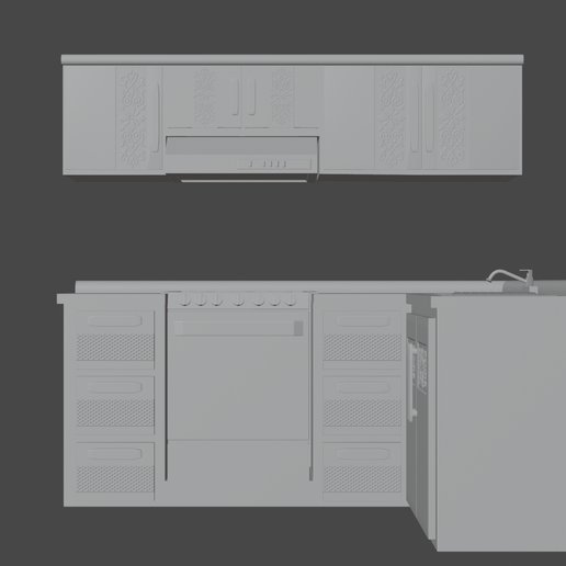 STL file Kitchen 🔪 ・3D printable model to download・Cults