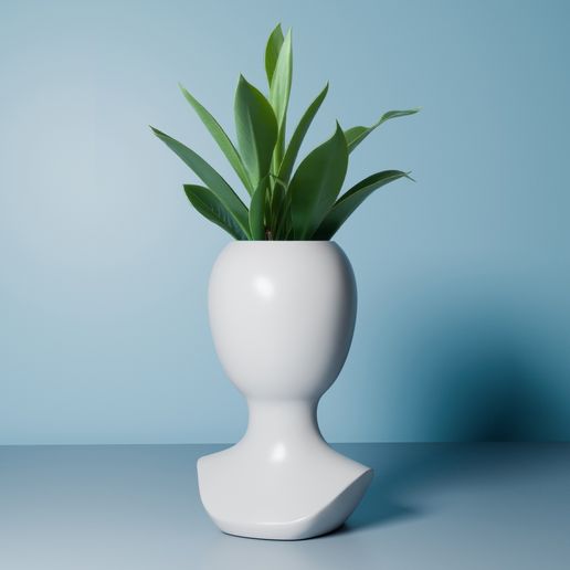 STL file Unique Human body vase - 3D printed planter 🏺 ・Design to ...