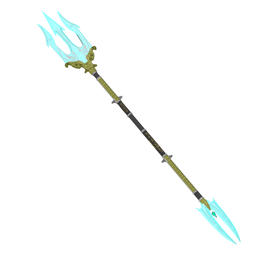 3D file Hexblade Trident Design | By Collins Creations 3D 🔱 ・3D printer ...