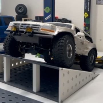 🚗 RC Ramp inspired for SCX24 prerunner・Free STL File for 3D printing・Cults