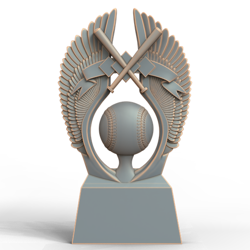 📁 3D Model STL File for CNC Router Laser & 3D Printer 2098. BASEBALL ...