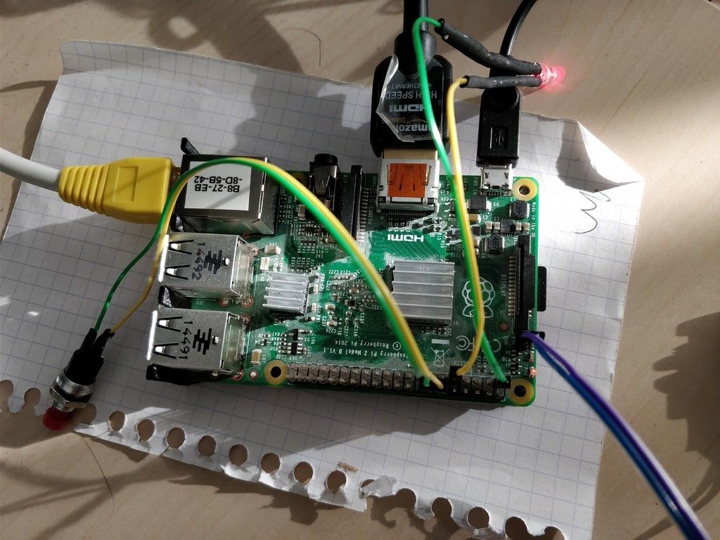 Download free STL file [RPI CUSTOM] Button and led for RPI 3 • 3D ...