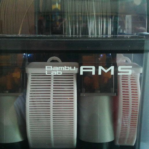 🥼 Bambu Lab AMS Silica Tanks Front/Corner/Side & Filament Boxes・Free 3D ...