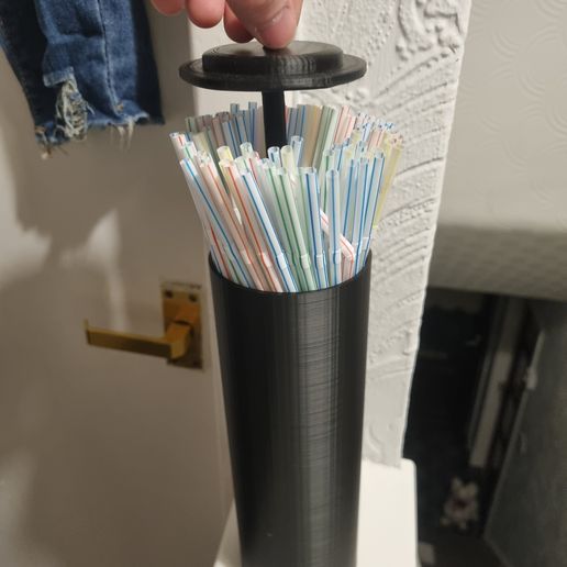 🍽️ Straw holder・ STL File for 3D printing・Cults