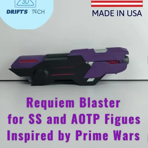🤖 Transformers Requiem Blaster Upgrade Kit for Age of the Primes Studio ...