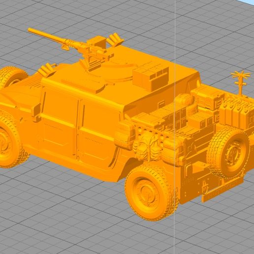 Archivo STL High Mobility Multipurpose Wheeled Vehicle (Humvee) 🪖 ...