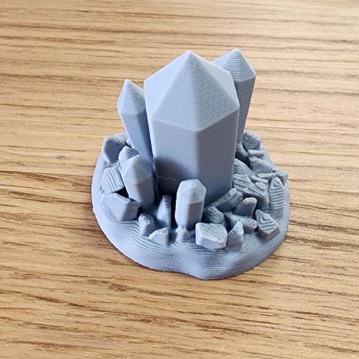 STL file Crystal Cluster 3 scatter terrain 🔮 ・3D printable model to ...