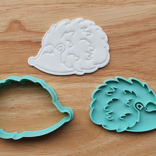 🍪 Cookie Cutter - Woodland Hedgehog・ 3D File for 3D printing・Cults