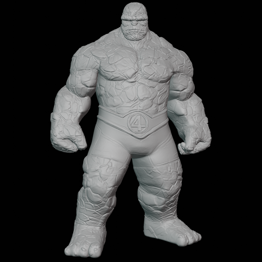 🦸 Thing Fantastic Four Marvel Figure・ STL File for 3D printing・Cults