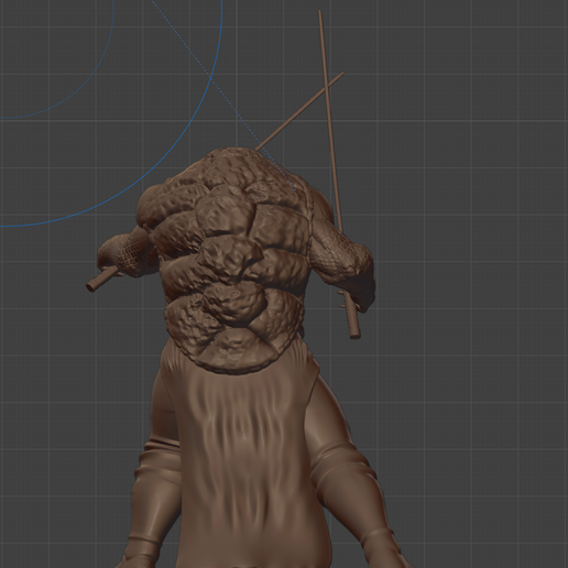 ♌ Leo the Tortle - DnD Tabletop Mini・ STL File for 3D printing・Cults