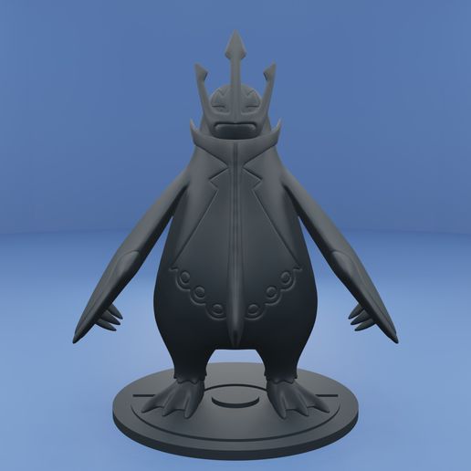 STL file Pokemon No. 395 Empoleon 🐉 ・Model to download and 3D print・Cults