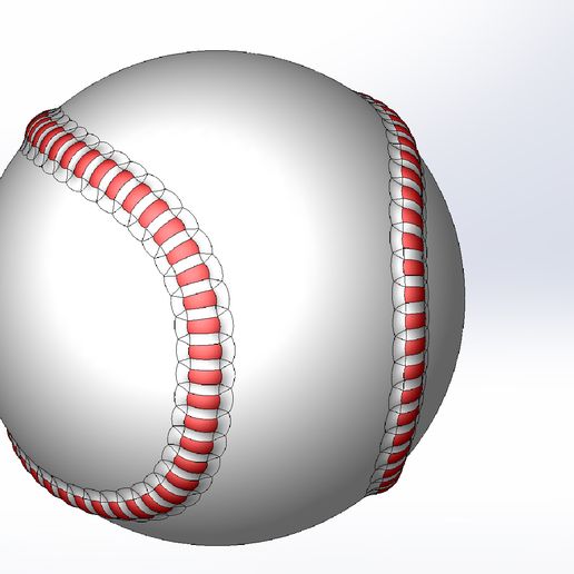 ⚾ Baseball・ STL File for 3D printing・Cults