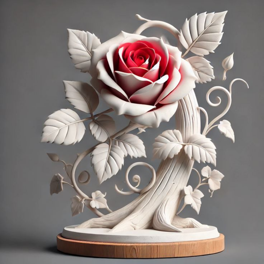 💐 Flower・ STL File for 3D printing・Cults